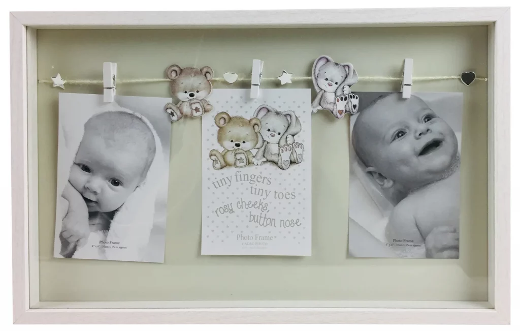 EagleWiz Triple Natural Peg Frame 4" x 6" | EagleWiz